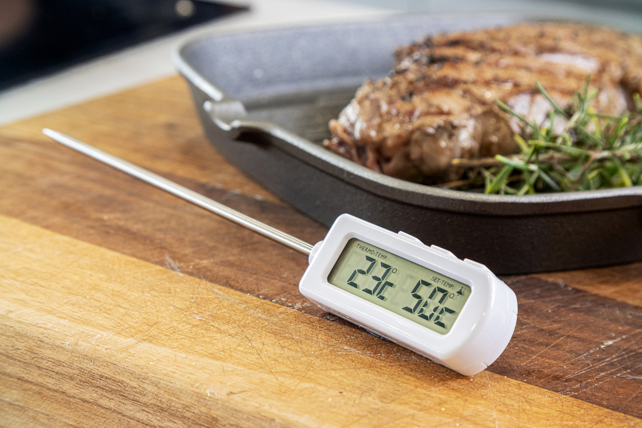 KitchenCraft Electronic Digital Thermometer and Timer - Lifetime Brands ...