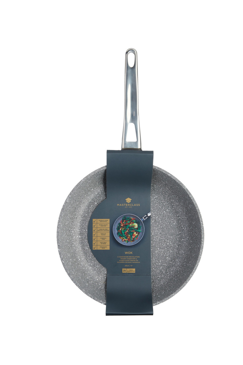 Masterclass Stir Fry Pan Wok For Induction Hob Lifetime Brands Europe