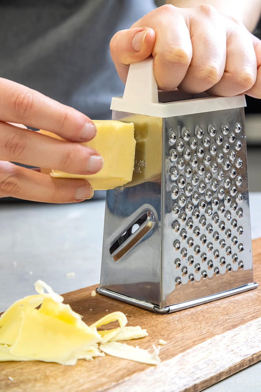 KitchenCraft Stainless Steel 14cm Four Sided Box Grater - Lifetime ...