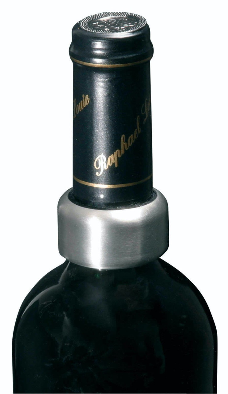 BarCraft Stainless Steel Wine Drip Collar - Lifetime Brands Europe