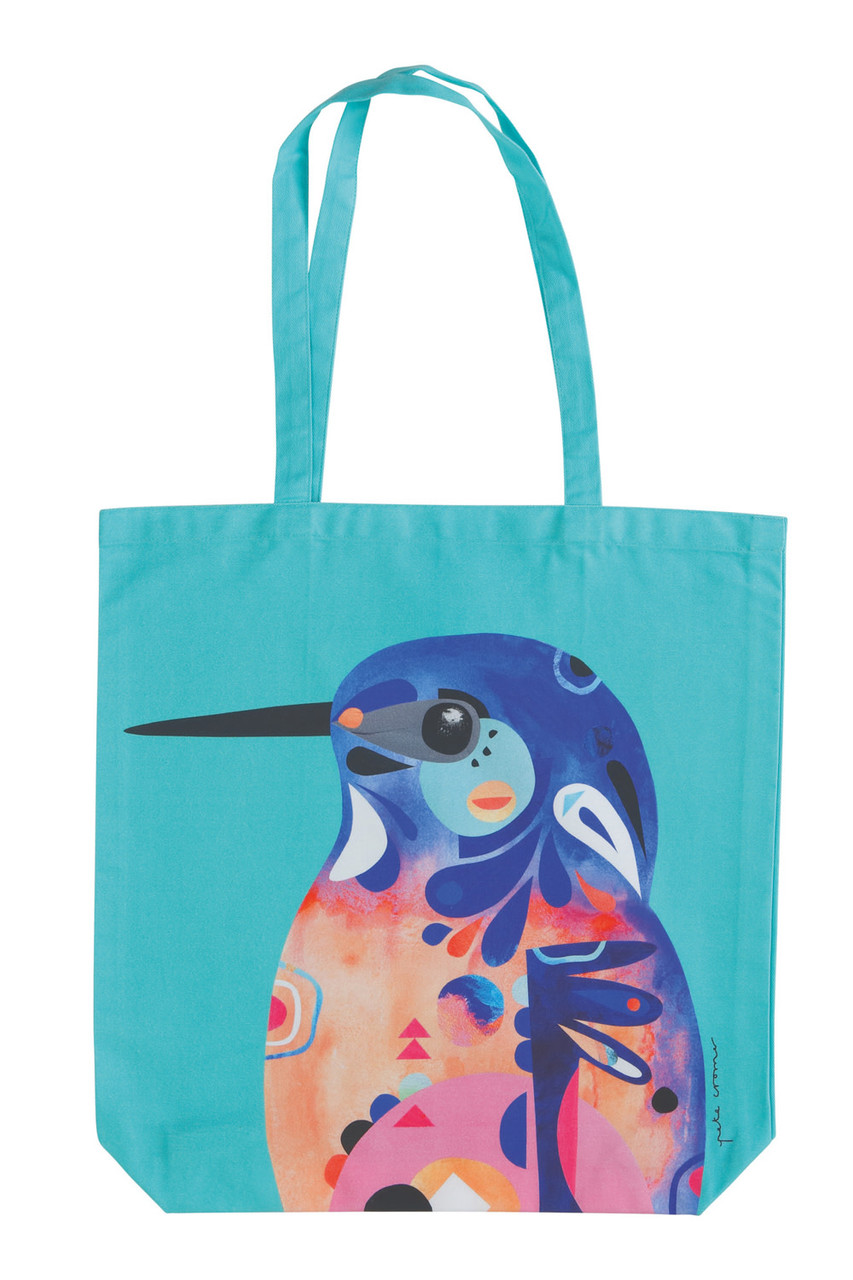 Maxwell & Williams Pete Cromer Azure KingFisher Tote Bag - Lifetime ...
