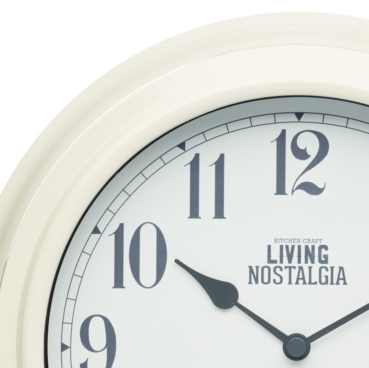 Living Nostalgia Antique Cream Wall Clock - Lifetime Brands Europe