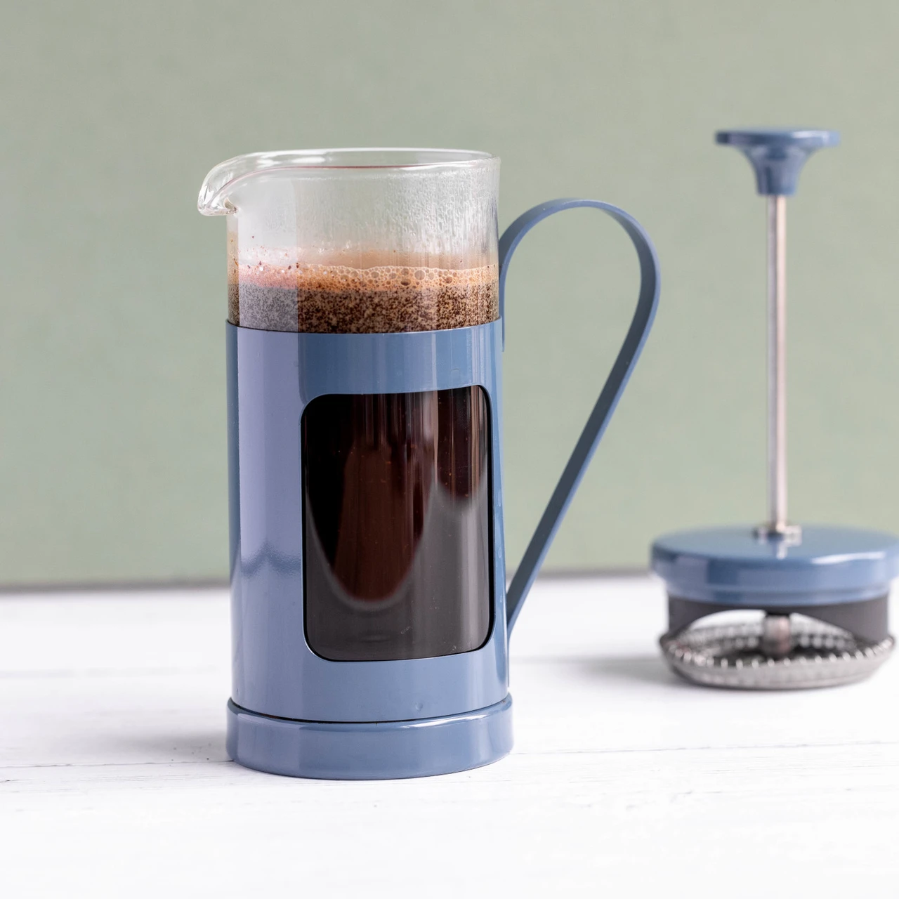 La Cafetière Monaco Cafetiere, 3-Cup, Navy Blue - Lifetime Brands Europe