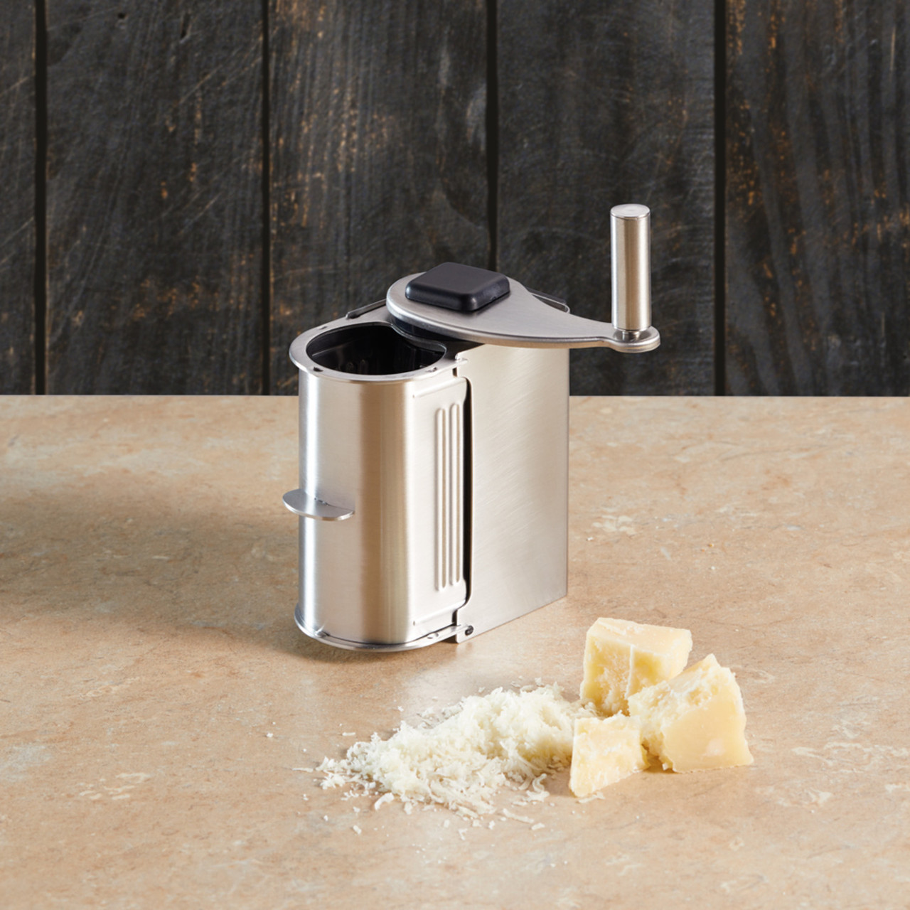 KitchenCraft World of Flavours Italian Stainless Steel Parmesan Grater ...