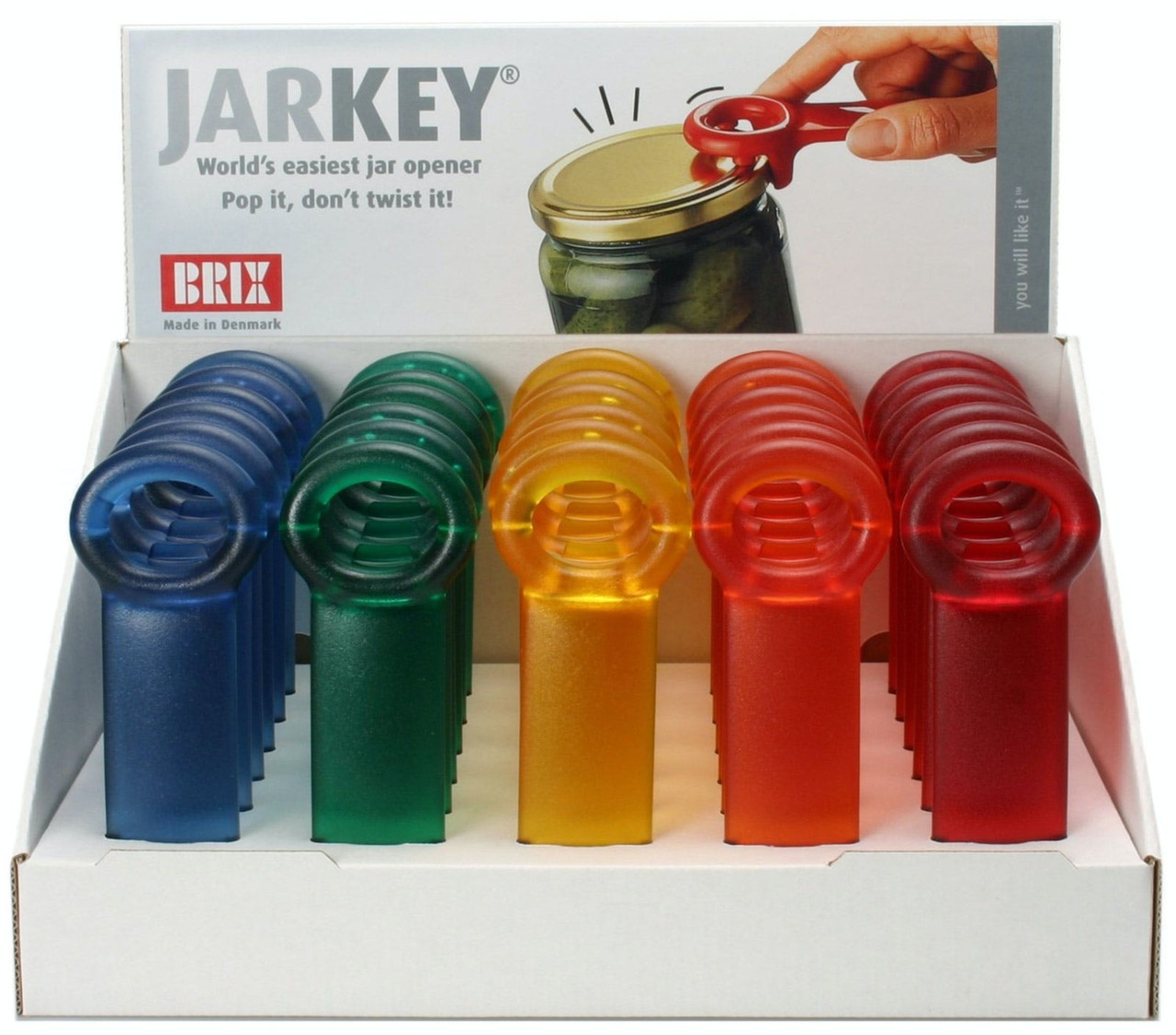 KitchenCraft Display of Thirty Lever Action Jar Key Openers - Lifetime ...