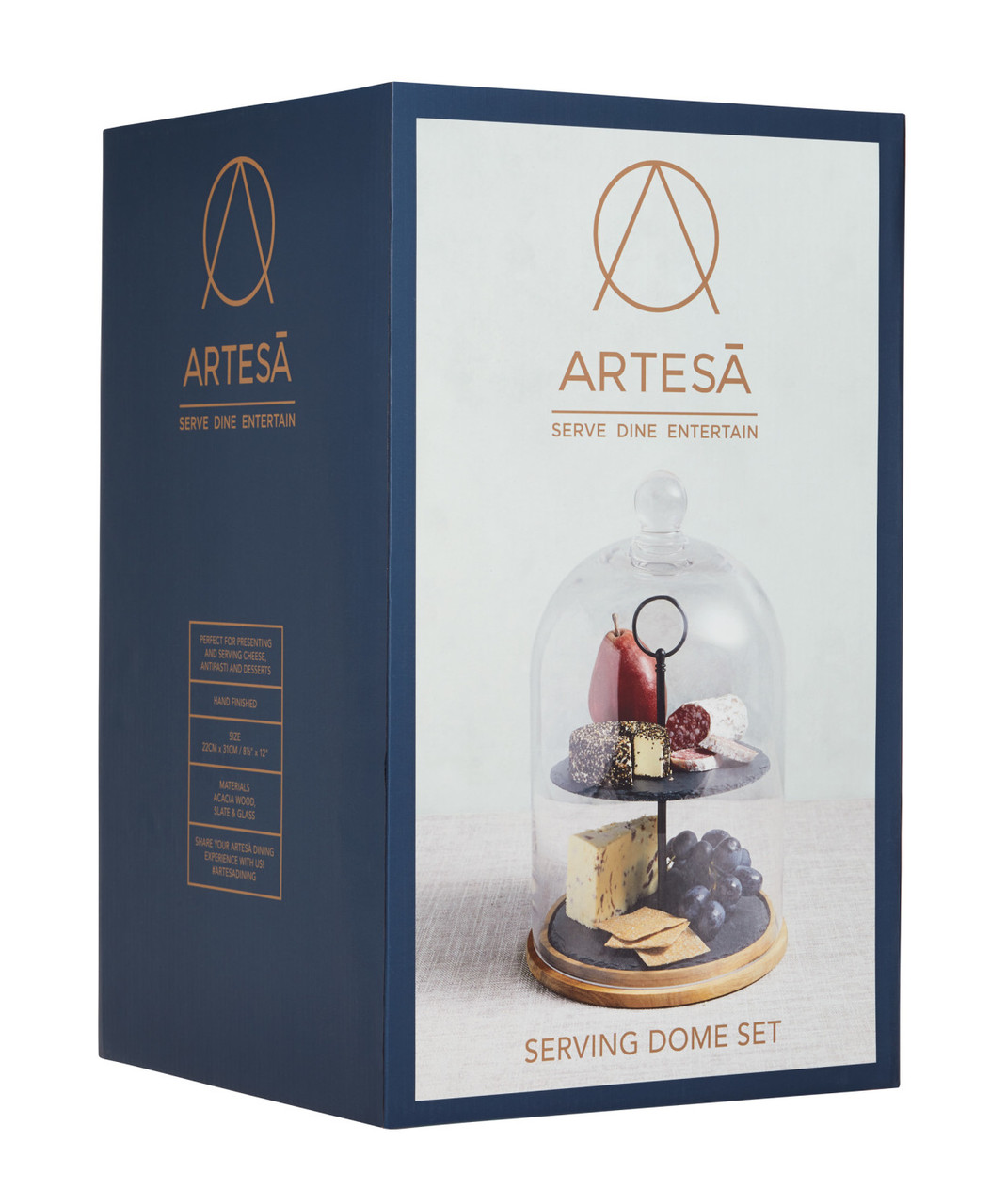 Artesà Appetiser Two Tier Serving Dome - Lifetime Brands Europe