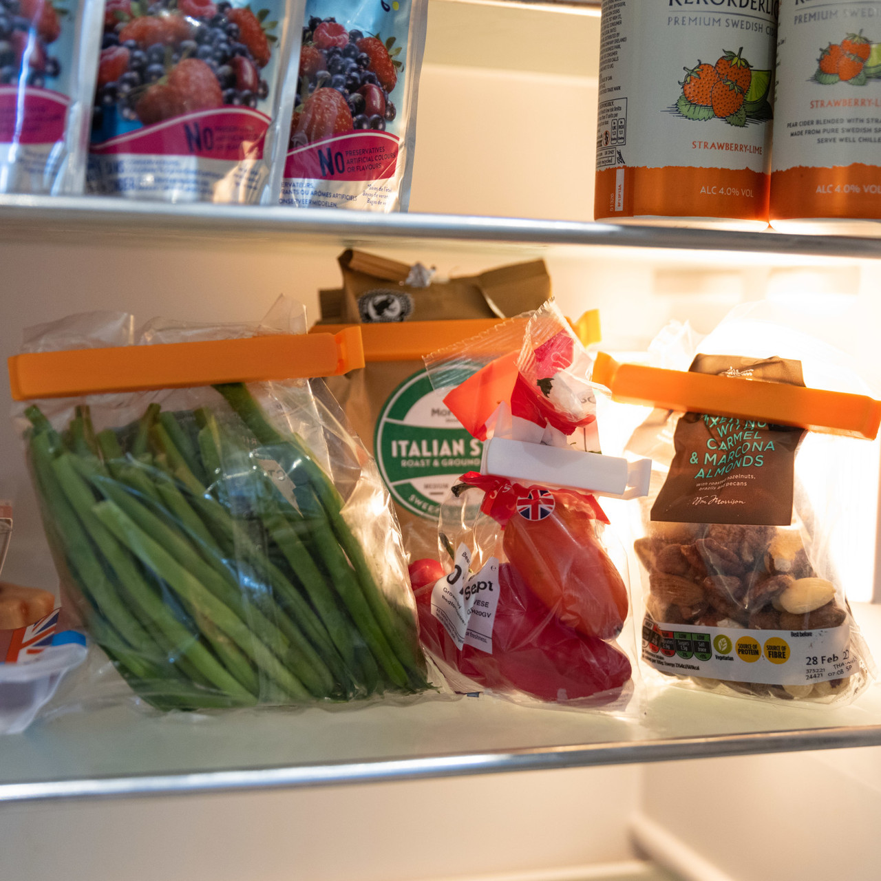 KitchenCraft Pack of Twenty Assorted Sized Bag Clips - Lifetime Brands ...