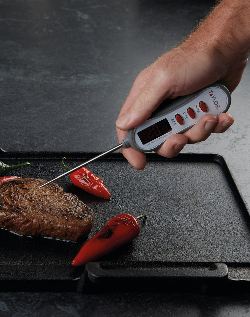 Taylor Pro Digital Step Stem Thermometer - Lifetime Brands Europe