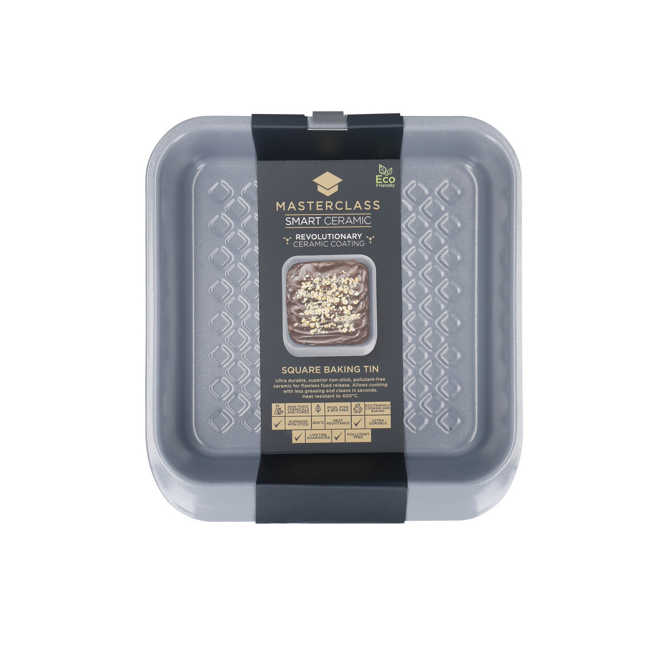 MasterClass Smart Ceramic Square Baking Tin with Robust Non-Stick ...
