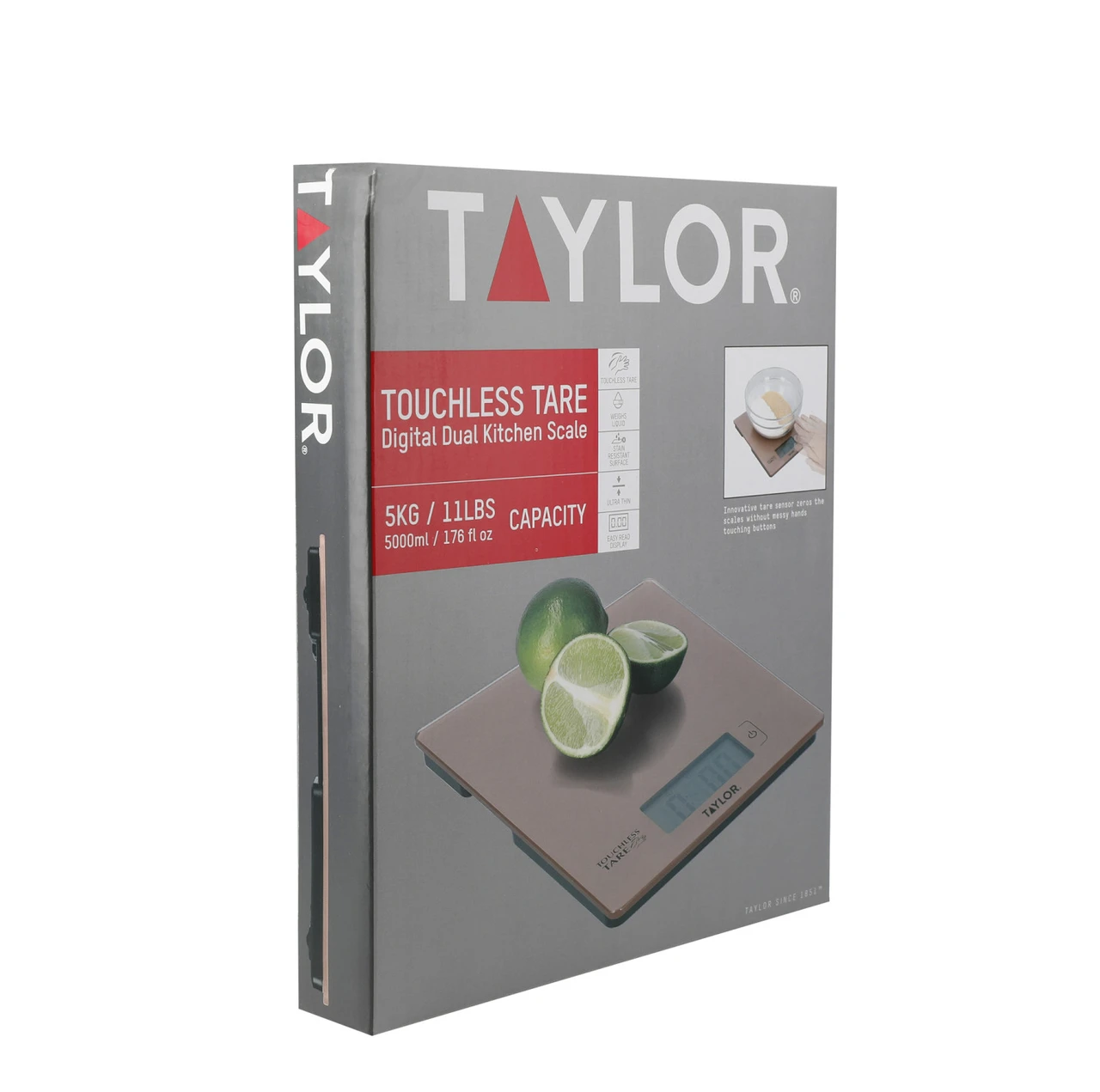 Taylor Digital Food Scales with Touchless Tare in Gift Box, High ...