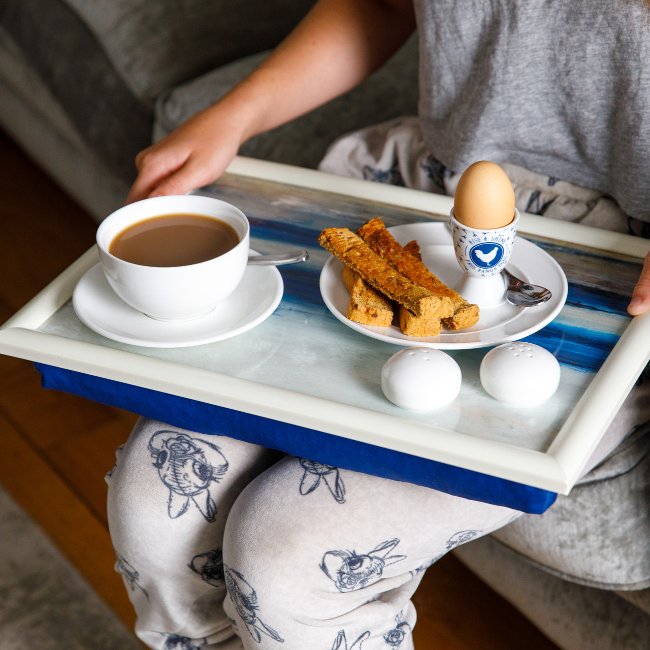 Creative Tops Blue Abstract Laptray - Lifetime Brands Europe