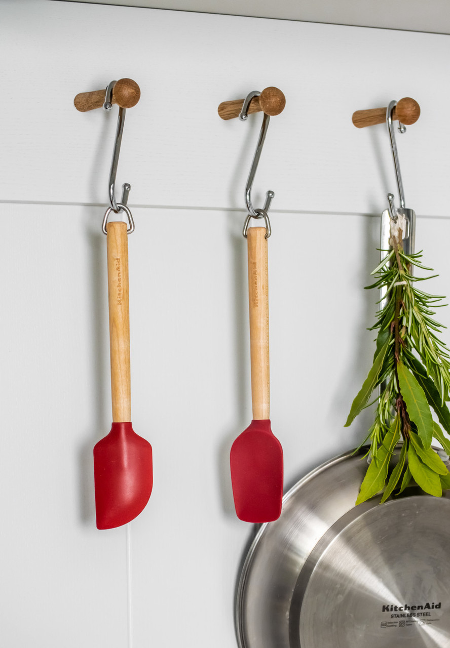 KitchenAid 2pc Mini Birchwood Spatulas Set - Empire Red - Lifetime ...