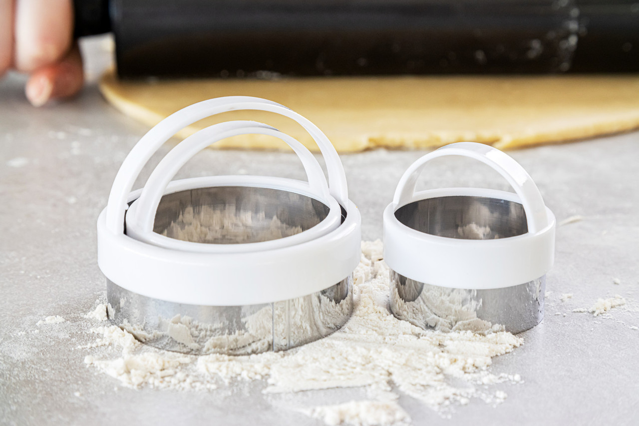 KitchenCraft Set of Three Plain Pastry Cutters - Lifetime Brands Europe