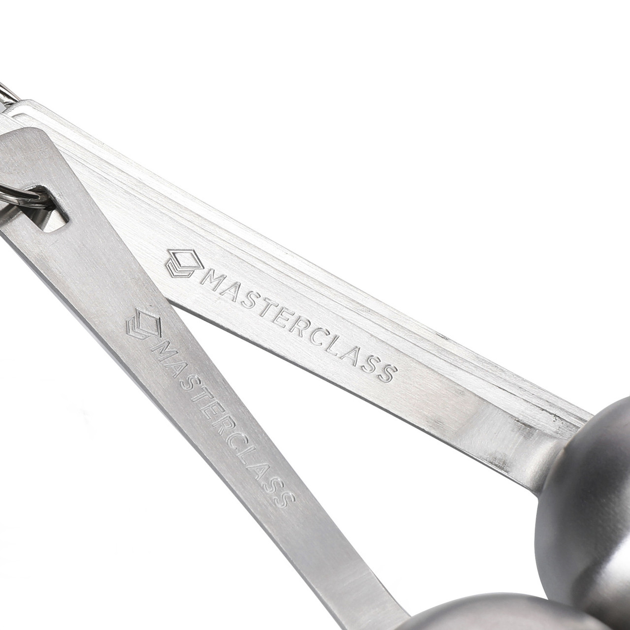 MasterClass Stainless Steel Measuring Spoon Set, 6 Pieces - Lifetime ...
