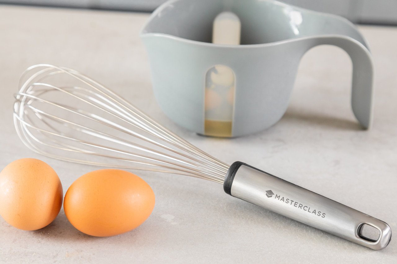 MasterClass Soft Grip Stainless Steel Balloon Whisk, 31 cm - Lifetime ...