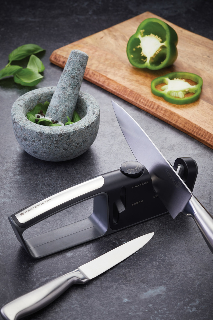 MasterClass Draw Through Knife and Scissor Sharpener - Lifetime Brands ...