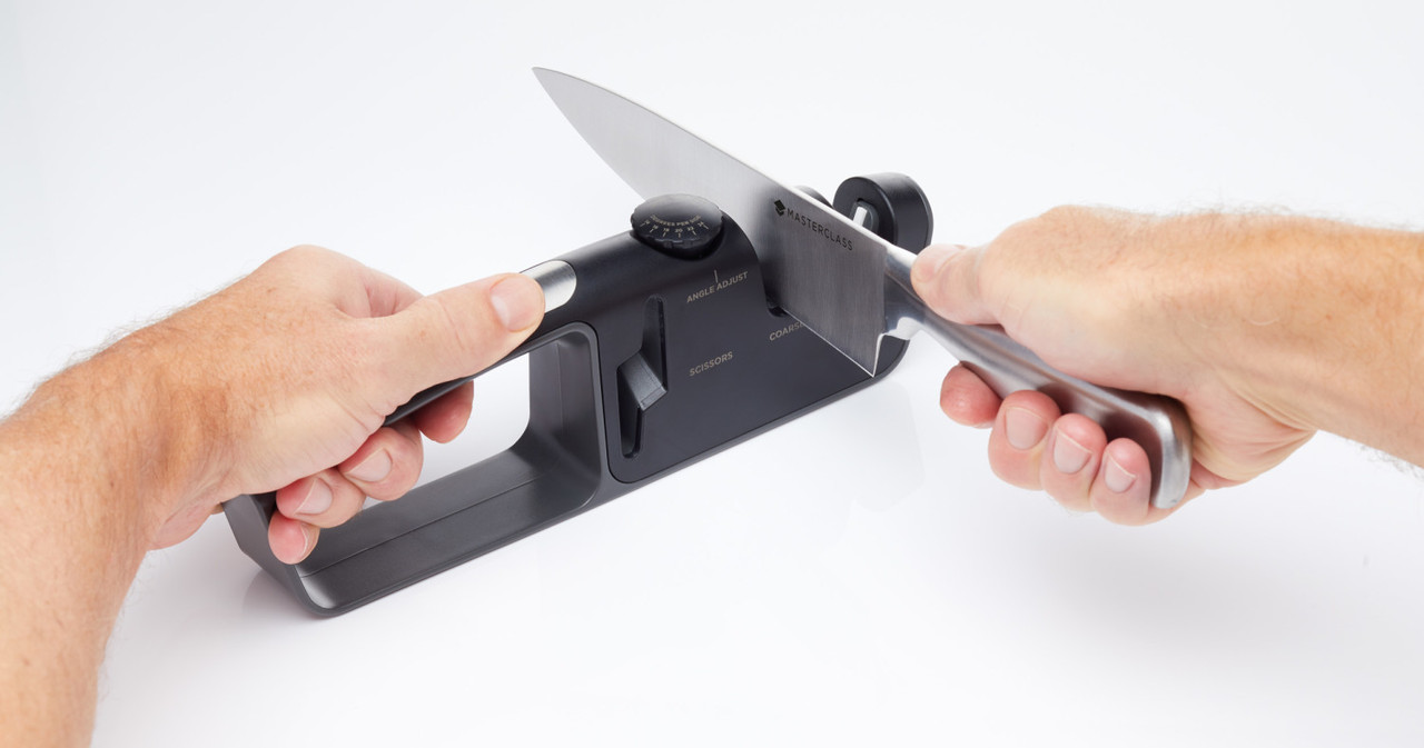 MasterClass Draw Through Knife and Scissor Sharpener - Lifetime Brands ...