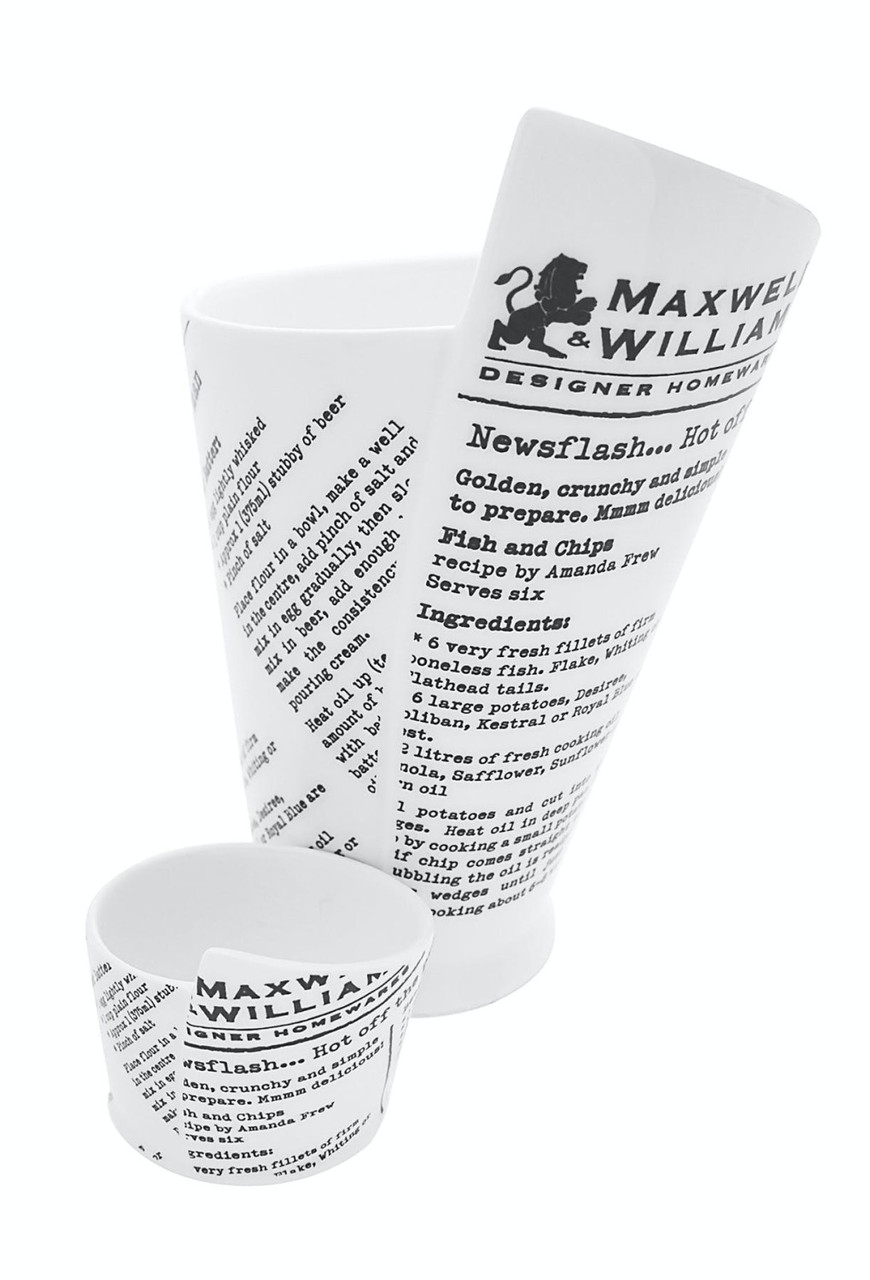 Maxwell & Williams White Basics French Fries Cup And Saucer - Lifetime ...