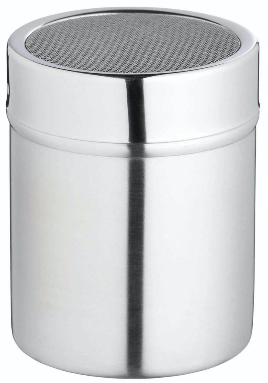 KitchenCraft Stainless Steel Fine Mesh Shaker and Lid - Lifetime Brands ...