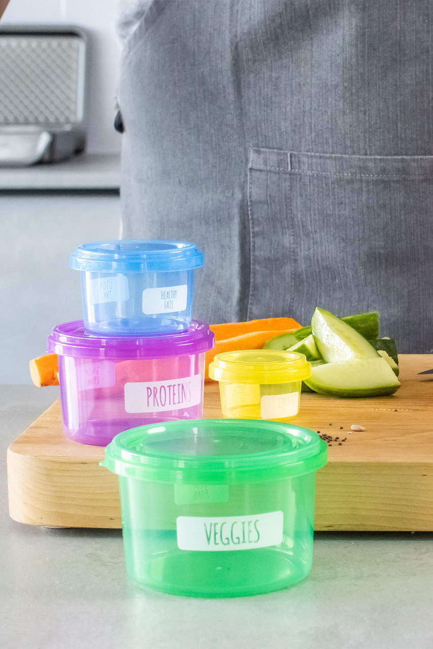 KitchenCraft Healthy Eating Stacking Portion Control Pots - Lifetime ...