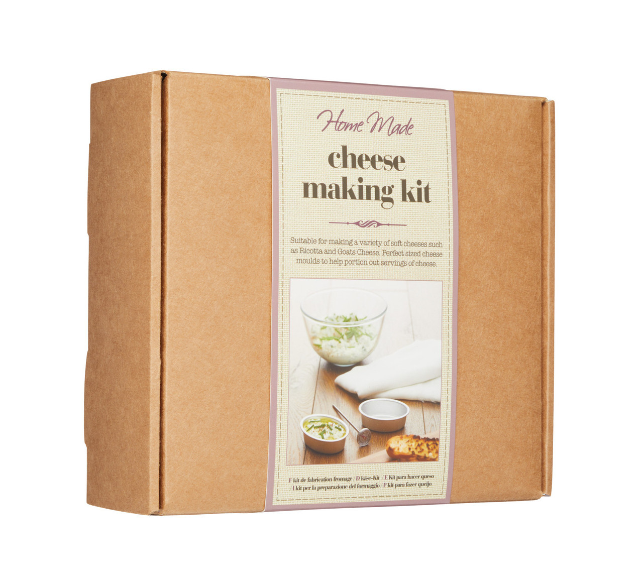 Home Made Cheese Making Kit - Lifetime Brands Europe