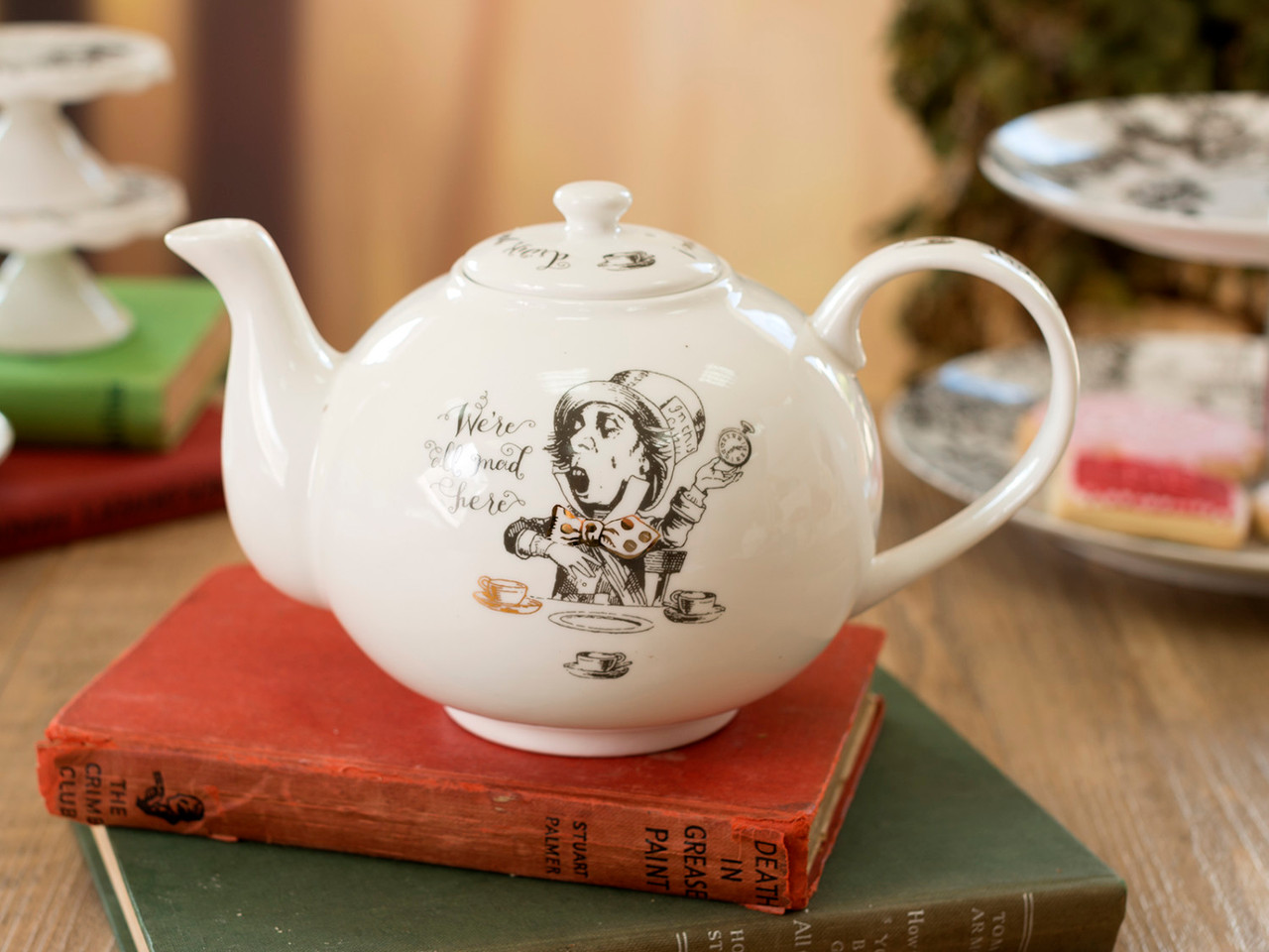 Victoria And Albert Alice In Wonderland Large Teapot - Lifetime Brands ...