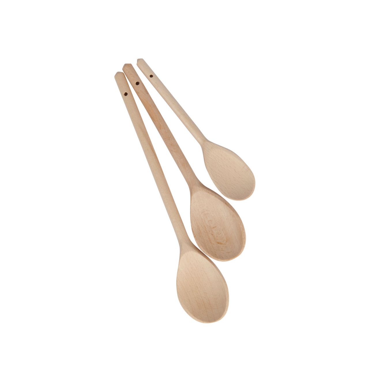 KitchenCraft Set of Three Beech Wood Spoons - Lifetime Brands Europe