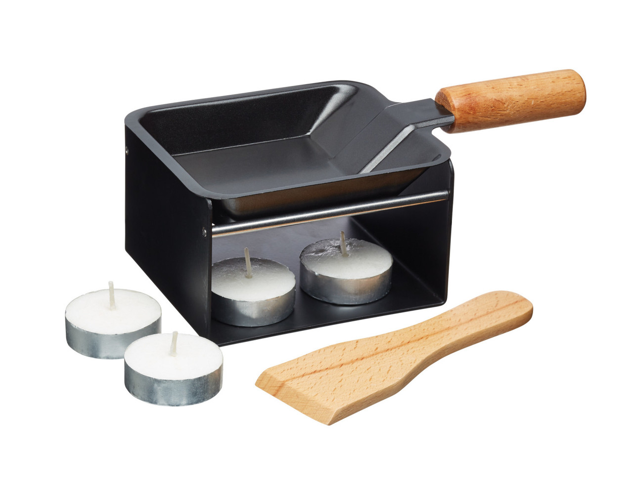 Artesà Raclette Pan with Burner Stand, 9.5 x 19 x 8cm - Lifetime Brands ...