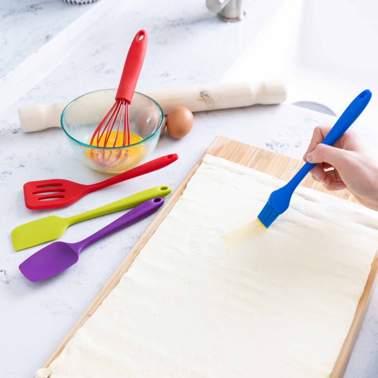 Colourworks Mini Silicone Utensils Set, 5-Piece - Lifetime Brands Europe