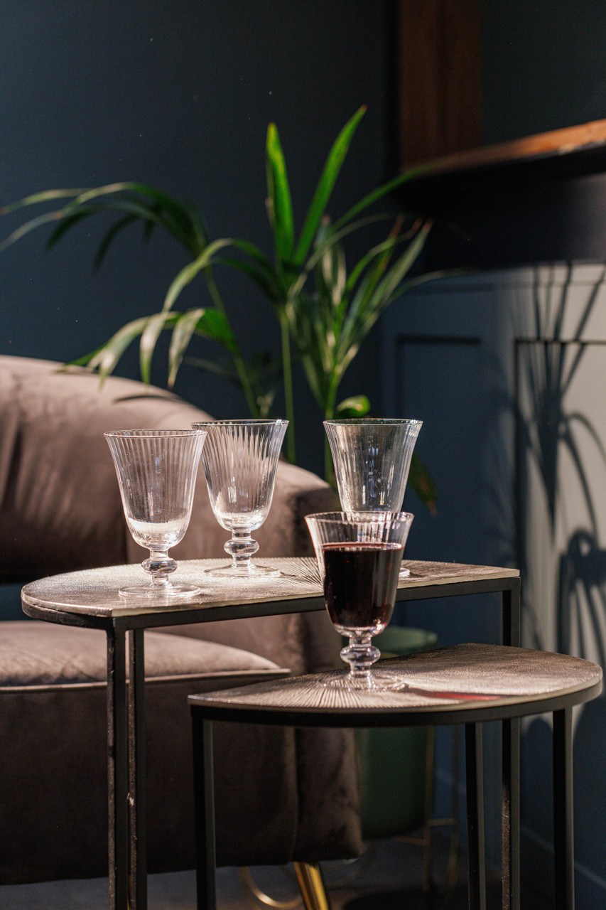Mikasa Salerno 4-Piece Crystal Wine Glass Set, 260ml - Lifetime Brands ...