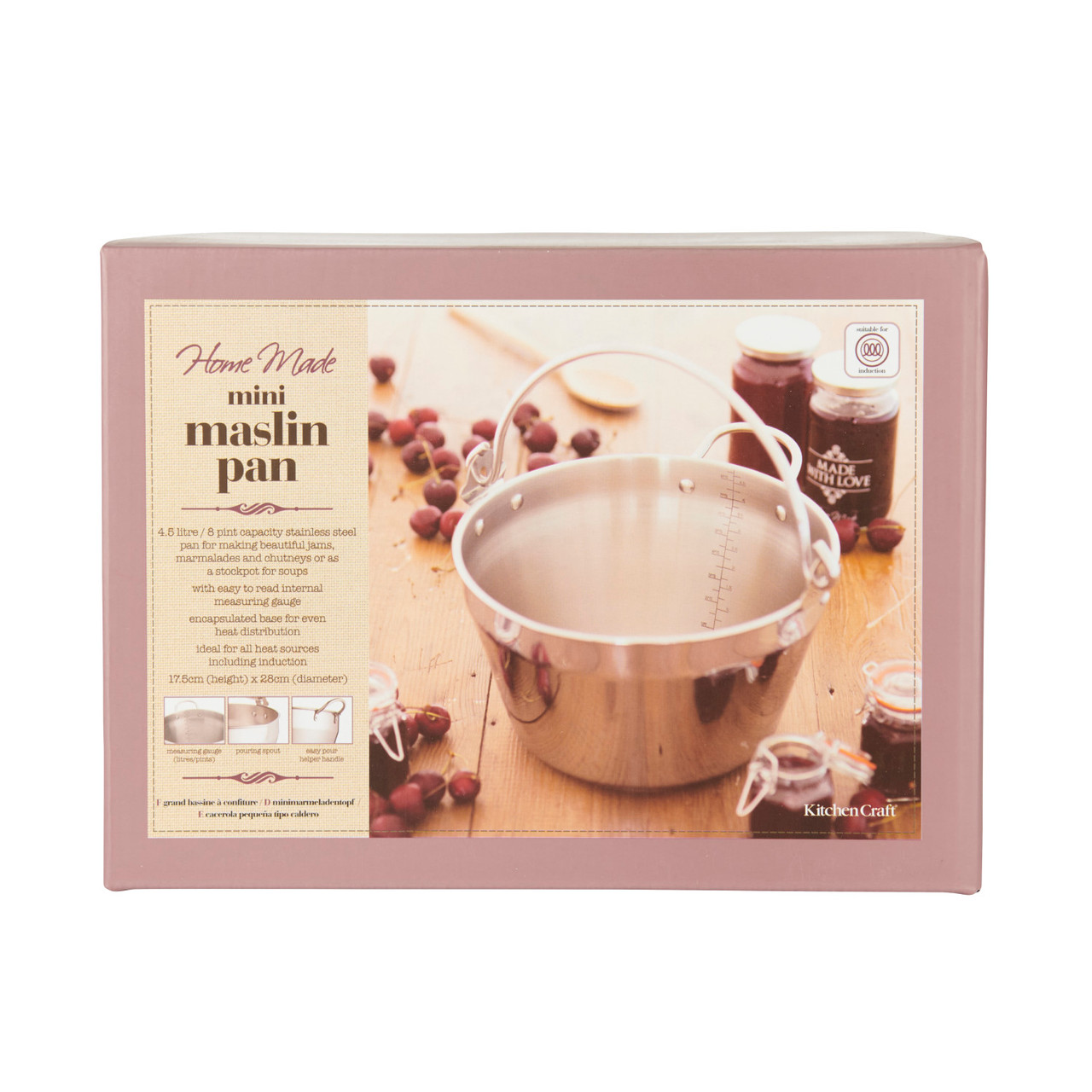 Home Made Mini Maslin Pan - Lifetime Brands Europe