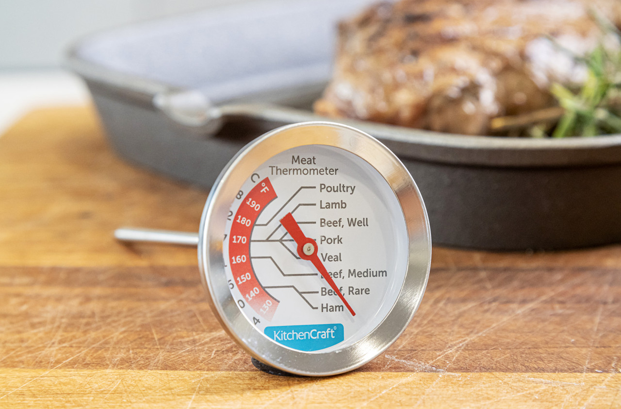 KitchenCraft Stainless Steel Meat Thermometer - Lifetime Brands Europe