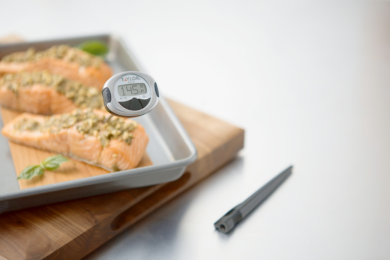 Taylor Pro Stainless Steel Digital Pocket Thermometer - Lifetime Brands ...