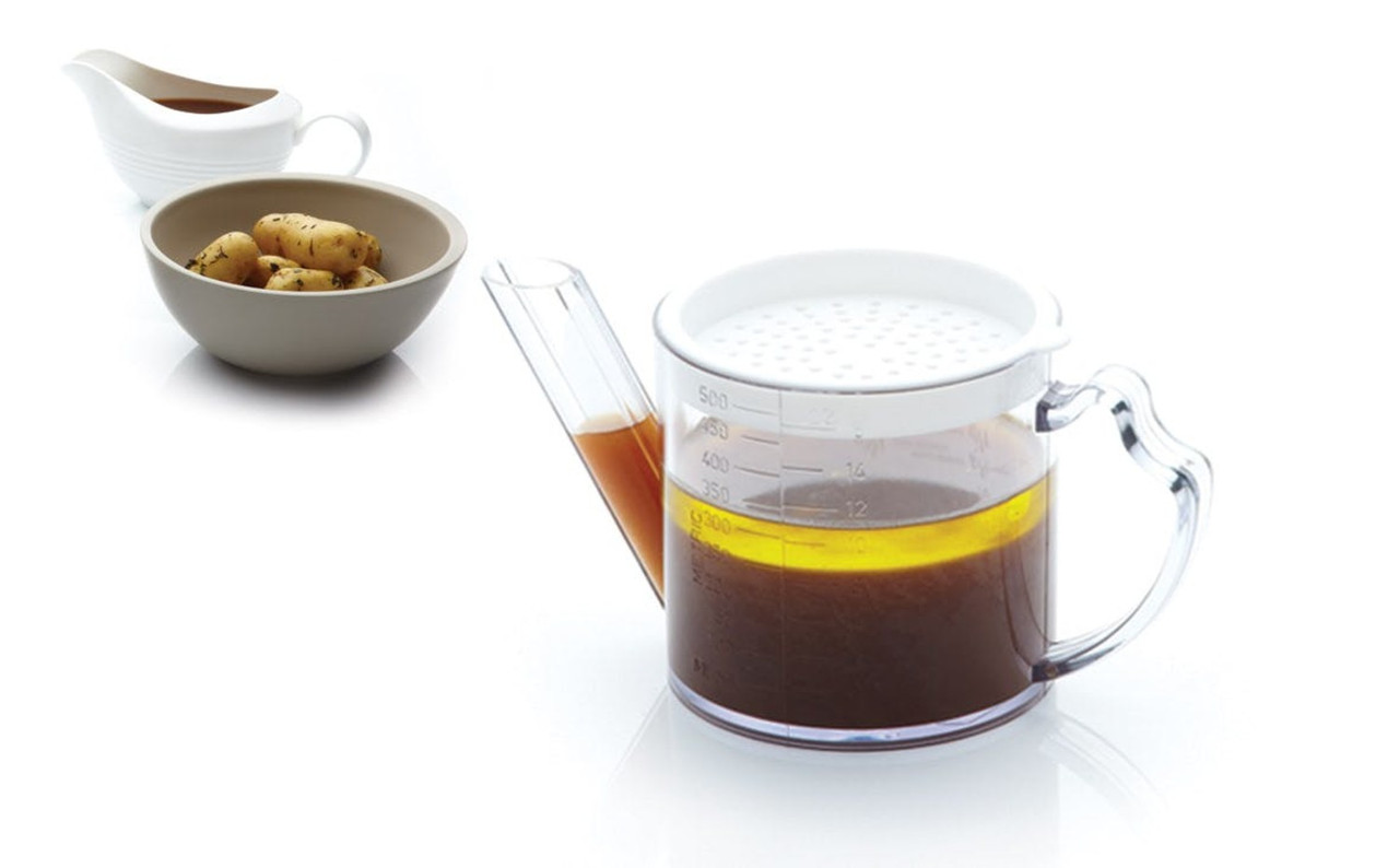 KitchenCraft 500ml Gravy / Fat Separator and Measuring Jug - Lifetime ...