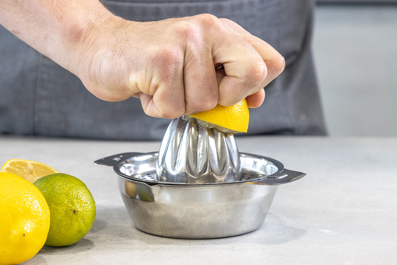 MasterClass Stainless Steel Citrus Fruit Squeezer - Lifetime Brands Europe