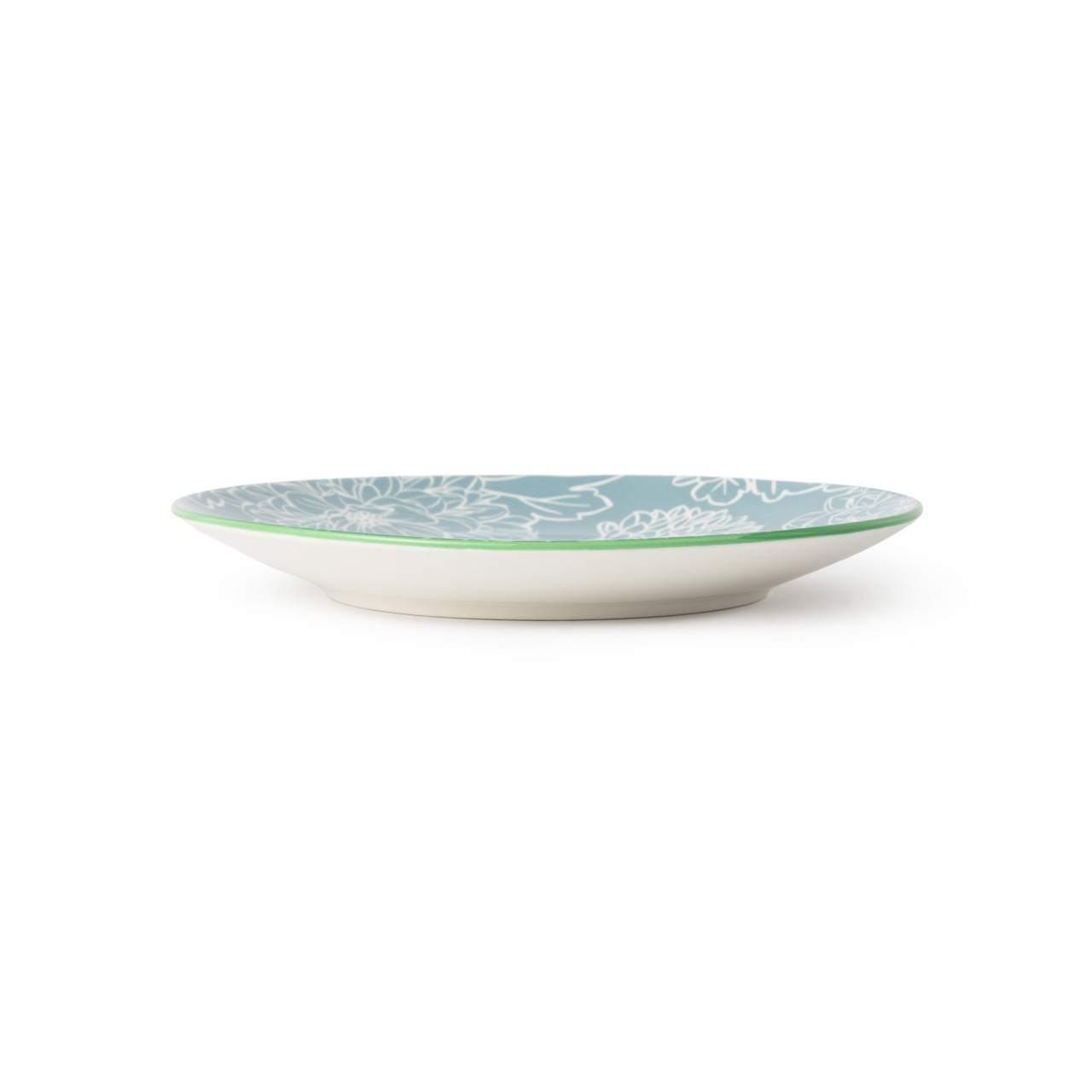Mikasa Grey Floral Stoneware Side Plate, 18cm - Lifetime Brands Europe