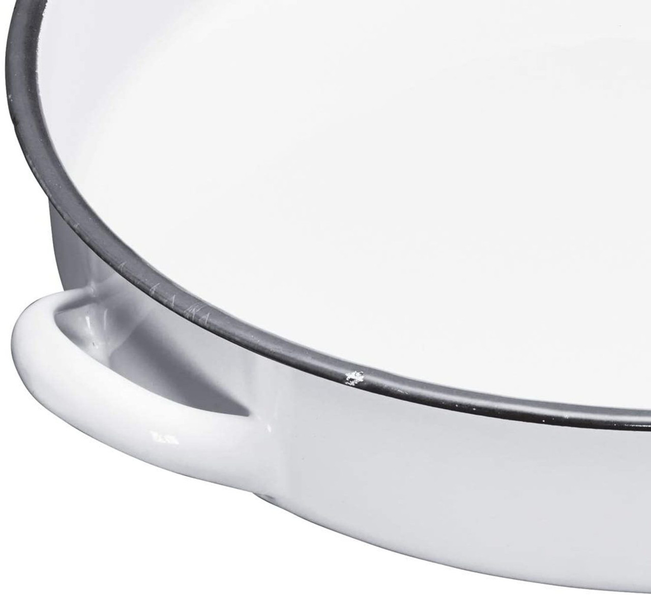 Living Nostalgia Enamel Round Tray - Lifetime Brands Europe