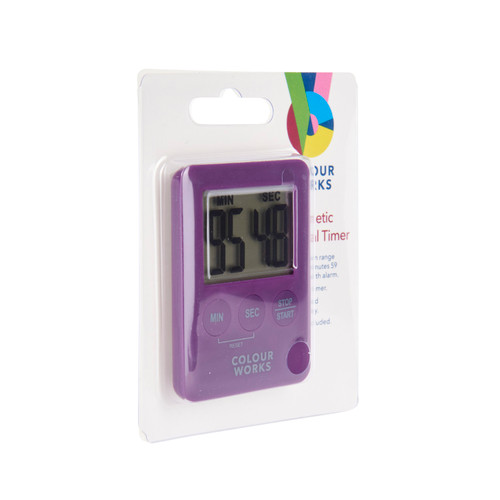 Colourworks Display of 24 Slimline Easy Read Digital Timers - Lifetime ...