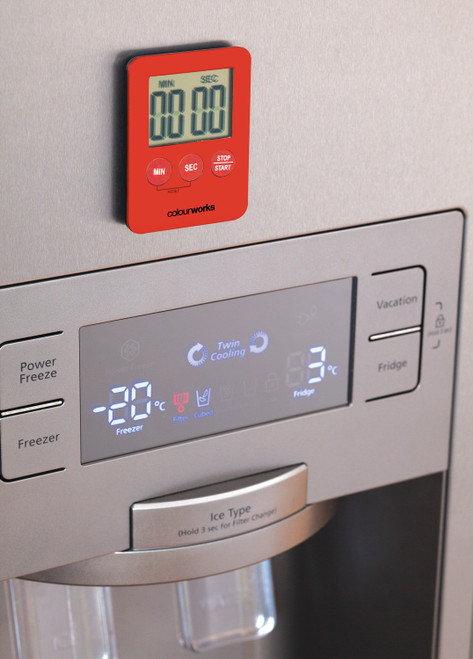 Colourworks Display of 24 Slimline Easy Read Digital Timers - Lifetime ...