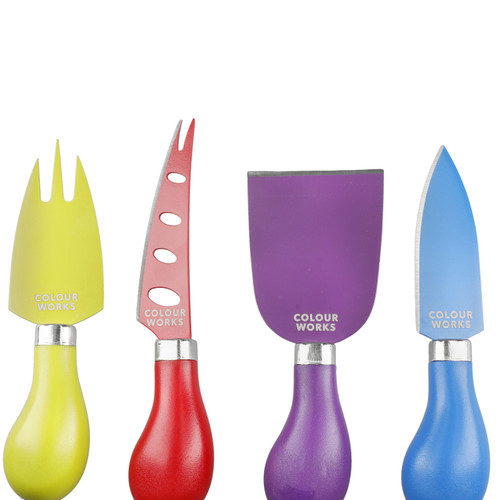 Colourworks 4 Piece Cheese Serving Set - Lifetime Brands Europe