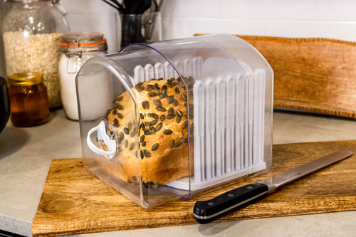 KitchenCraft Clear Acrylic Expandable Breadkeeper - Lifetime Brands Europe