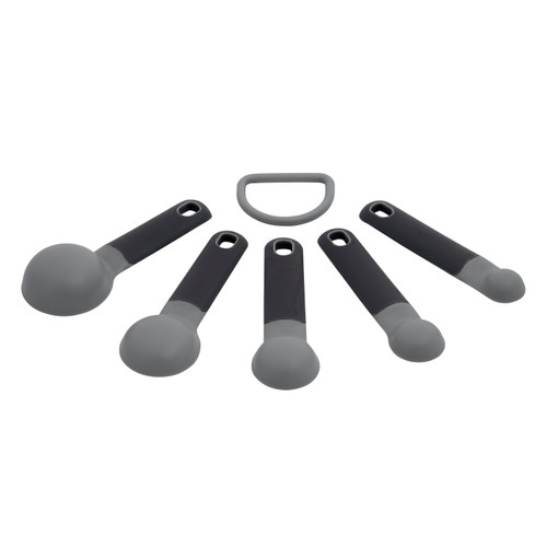 KitchenAid 5pc Measuring Spoon Set - Charcoal Grey - Lifetime Brands Europe