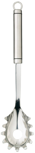 KitchenCraft Oval Handled Stainless Steel Spaghetti Server, 31cm ...