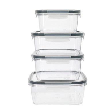 MasterClass Eco Smart Snap Storage Containers, 4-Piece Set - Lifetime ...