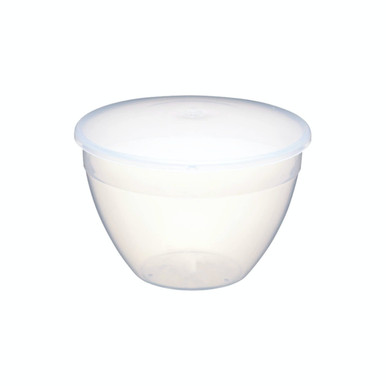 KitchenCraft Plastic Pudding Basin and Lid, 1.1L - Lifetime Brands Europe