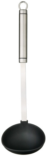 KitchenCraft Oval Handled Professional Non-Stick Ladle, 33cm - Lifetime ...