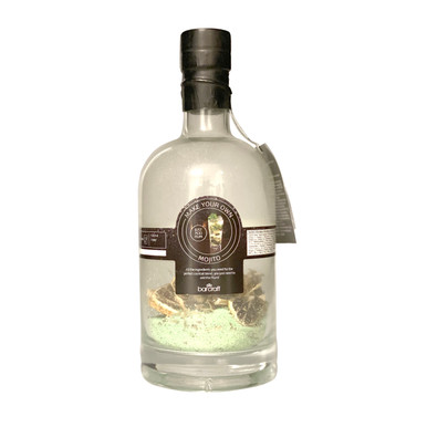 BarCraft Mojito Kit Gift Set with Glass Bottle, Cocktail Strainer and ...