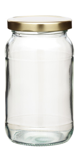 Home Made 454ml Round Jam Jar with Twist-off Lid - Lifetime Brands Europe