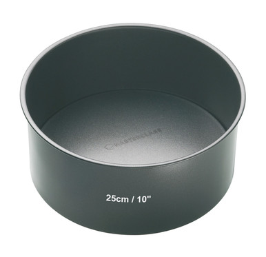 MasterClass Non-Stick Round Loose Base Deep Cake Pan, 25cm - Lifetime ...