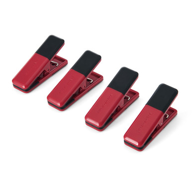 KitchenAid 4pc Small Kitchen Clips Set – Empire Red - Lifetime Brands ...